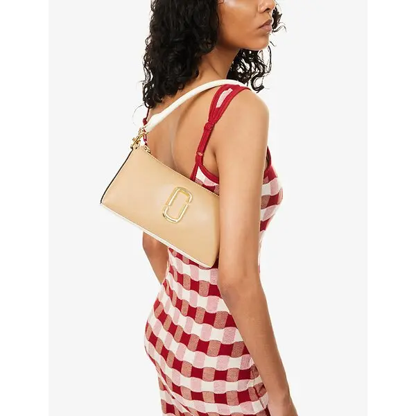 Marc Jacobs Snapshot Convertible Shoulder Bag - Camel Multi