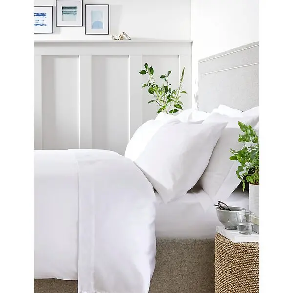 THE WHITE COMPANY Sateen Cotton Fitted Sheet