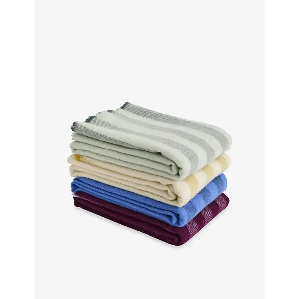 HAY Duo Wool Throw - Mint