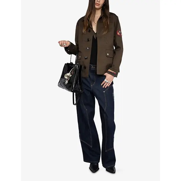 Zadig&Voltaire Military Cotton Jacket