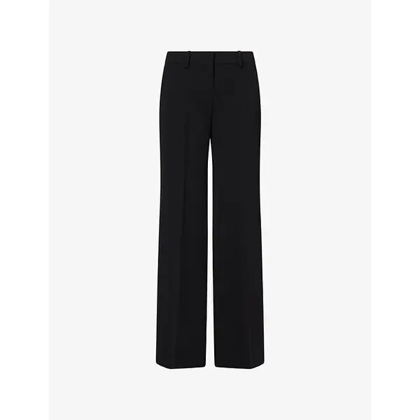 Theory Fluid Flared-leg Woven Trousers