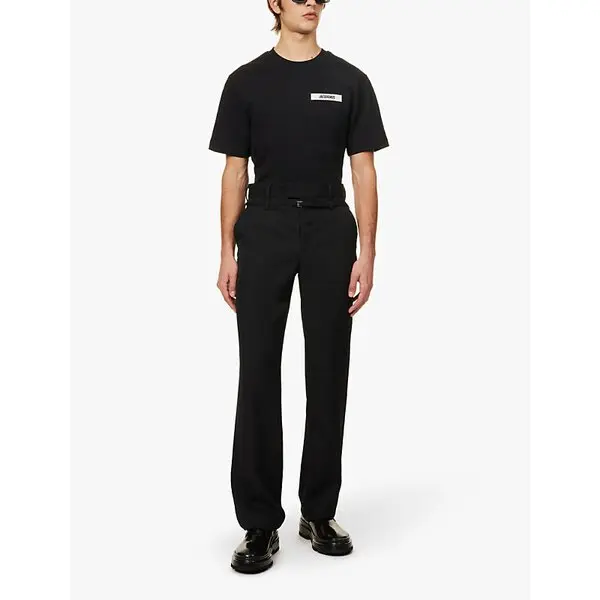 Jacquemus Le T-shirt Gros Grain Cotton-jersey T-shirt