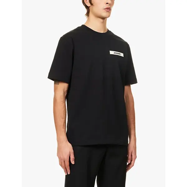Jacquemus Le T-shirt Gros Grain Cotton-jersey T-shirt