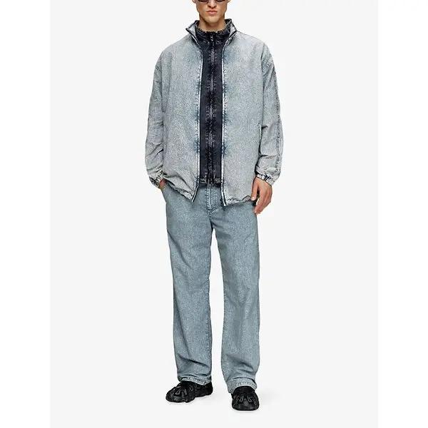 DIESEL® J-wilson Denim-effect Woven Jacket - 01