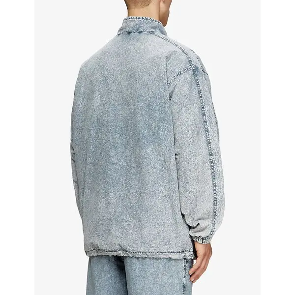 DIESEL® J-wilson Denim-effect Woven Jacket - 01