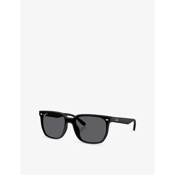 Ray-ban Square Nylon Sunglasses - Black