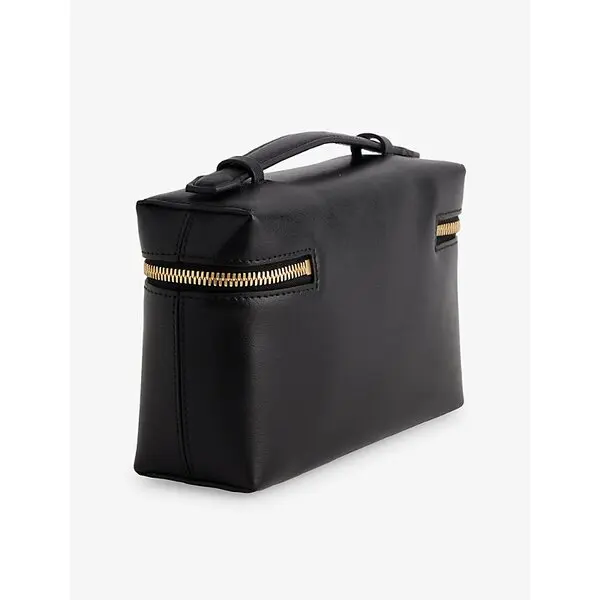 Victoria Beckham Vanity Crossbody Leather Bag - Black