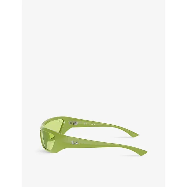 Ray-ban Rb4431 Xan Irregular-frame Acetate Sunglasses