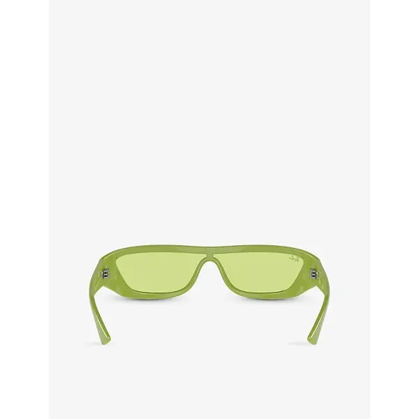 Ray-ban Rb4431 Xan Irregular-frame Acetate Sunglasses