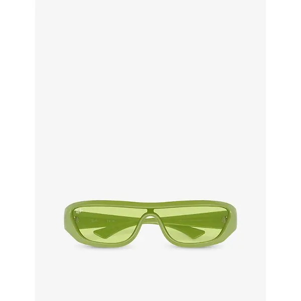 Ray-ban Rb4431 Xan Irregular-frame Acetate Sunglasses