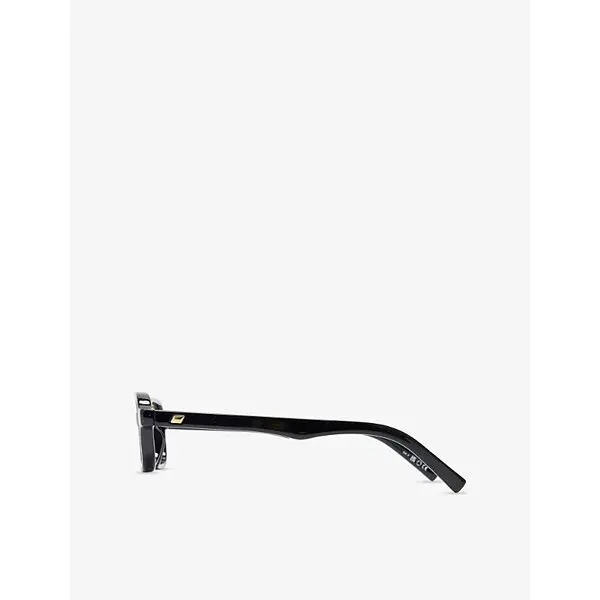 Le Specs Pilferer Ecozen Rectangular Sunglasses - Black