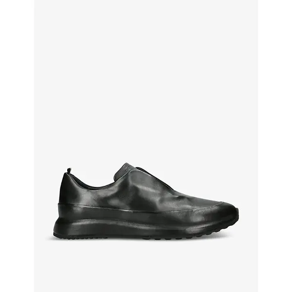 Officine Creative Race Leather Low-top Trainers