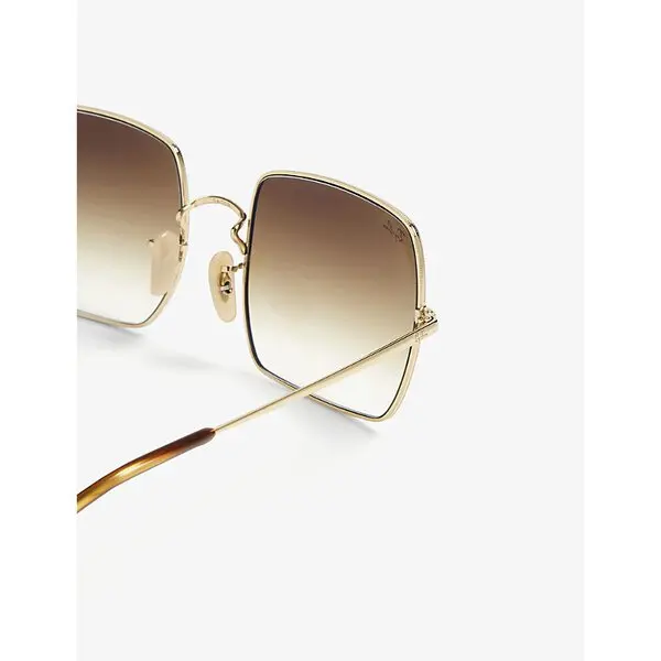 Ray-ban Square-frame Sunglasses - Gold