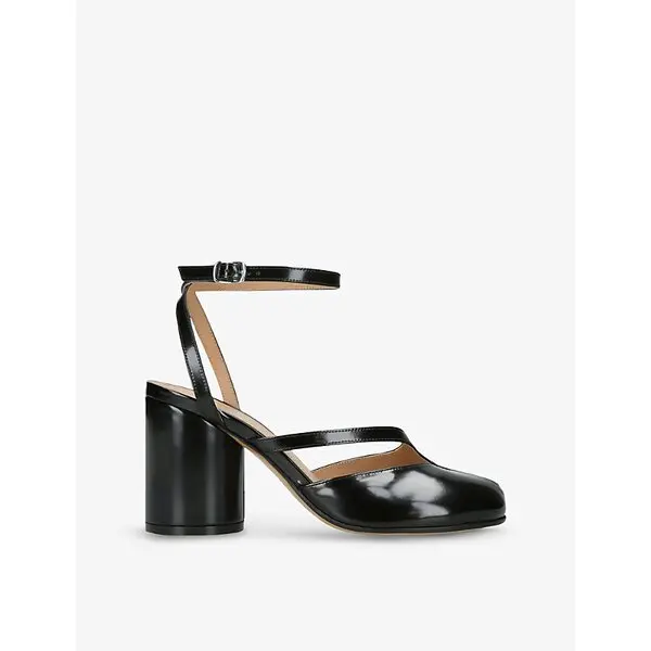 MAISON MARGIELA Tabi Split-toe Heeled Leather Courts