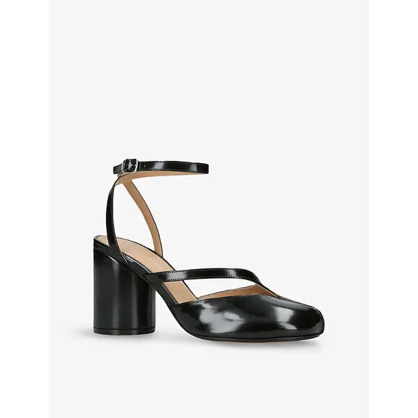 MAISON MARGIELA Tabi Split-toe Heeled Leather Courts