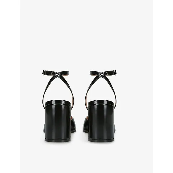 MAISON MARGIELA Tabi Split-toe Heeled Leather Courts