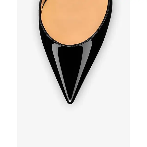 CHRISTIAN LOUBOUTIN Iriza 85 Patent-leather Courts
