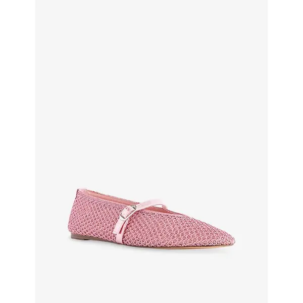 Steve Madden Gayla Woven Ballet Flats With Adjustable Buckle