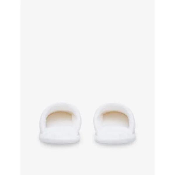 THE WHITE COMPANY Waffle Cotton-blend Slippers