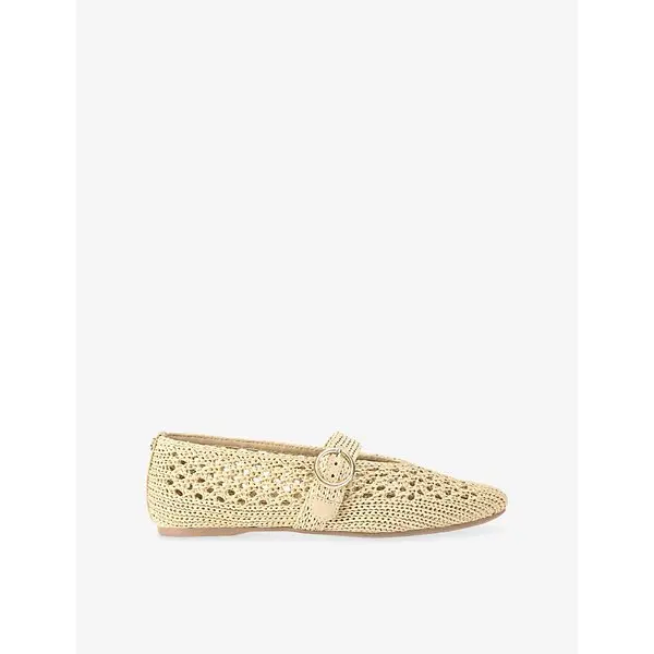 Kurt Geiger Woven Ballet Flats
