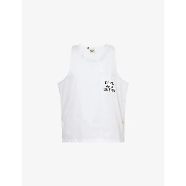 GALLERY DEPT. Sleeveless Cotton-poplin Top