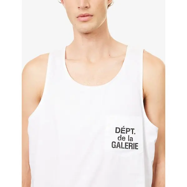 GALLERY DEPT. Sleeveless Cotton-poplin Top