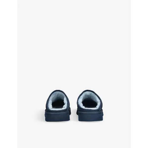 UGG Classic Slip-on Suede And Shearling Slippers