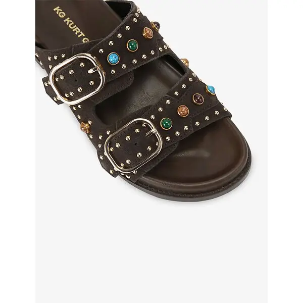 Kurt Geiger Rosabella Suede Sandals