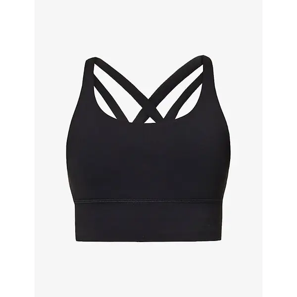 Lululemon Energy Cross-over Back Stretch-jersey Bra