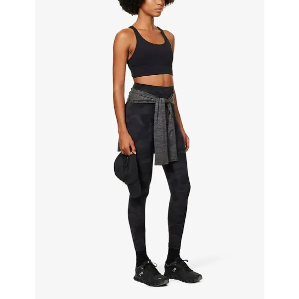 Lululemon Energy Cross-over Back Stretch-jersey Bra
