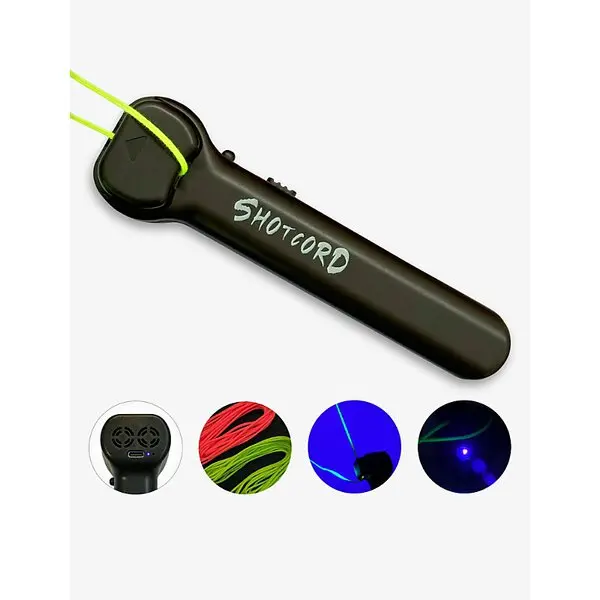 THE TECH BAR Uv Glow-in-the-dark String Shot Cord Lasso Game - Black
