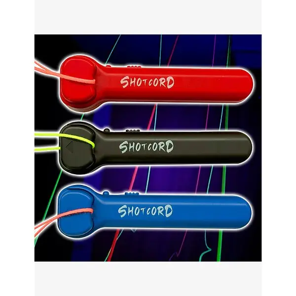 THE TECH BAR Uv Glow-in-the-dark String Shot Cord Lasso Game - Blue