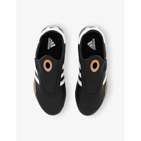 Adidas Taekwondo Mei Leather Trainers - Core Black
