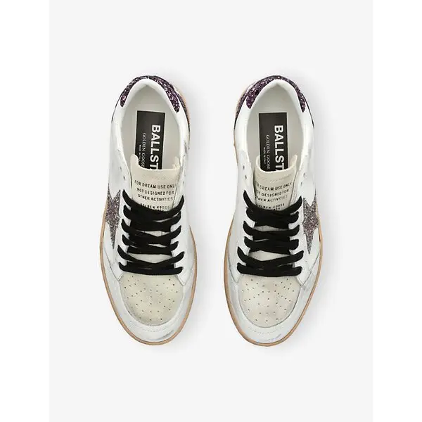 GOLDEN GOOSE Ball Star Leather Low-top Trainers
