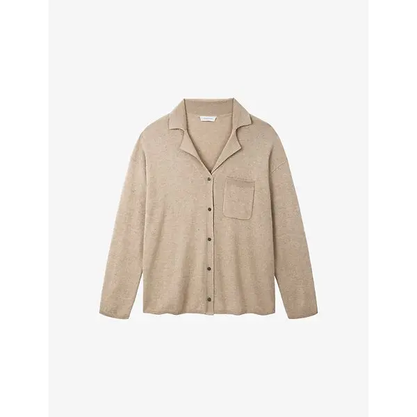 THE WHITE COMPANY Wool And Cashmere-blend Shirt