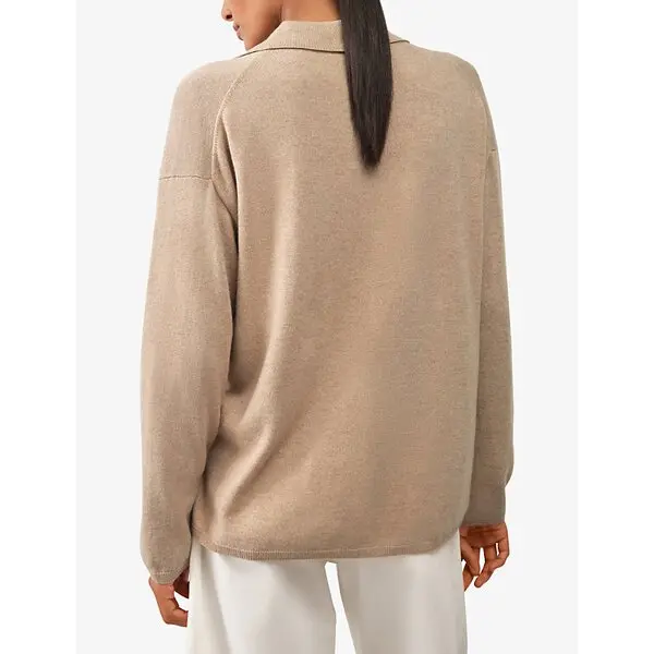 THE WHITE COMPANY Wool And Cashmere-blend Shirt