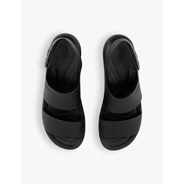 CROCS Brooklyn Double-strap Low-wedge Sandals