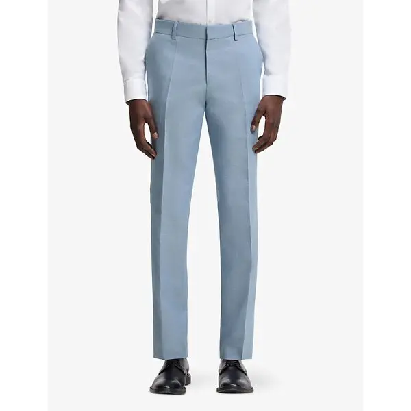 Hugo Slim-fit Single-breasted Wool-blend Suit
