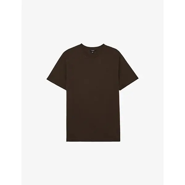 REISS Bless Short-sleeved Cotton-jersey T-shirt