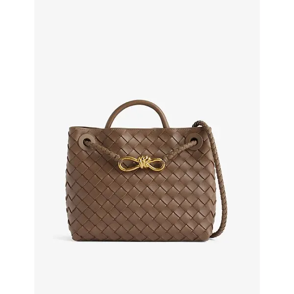 Bottega Veneta Small Andiamo Leather Top-handle Bag - Pinecone-m B-pinec