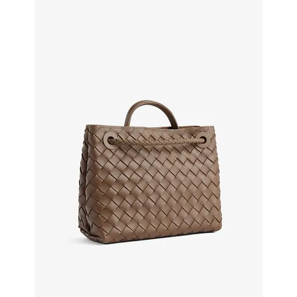 Bottega Veneta Small Andiamo Leather Top-handle Bag - Pinecone-m B-pinec