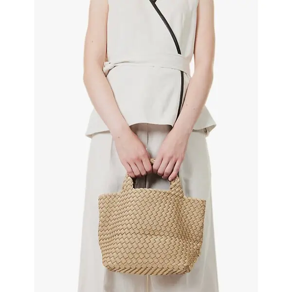 NAGHEDI St. Barths Mini Woven Tote Bag