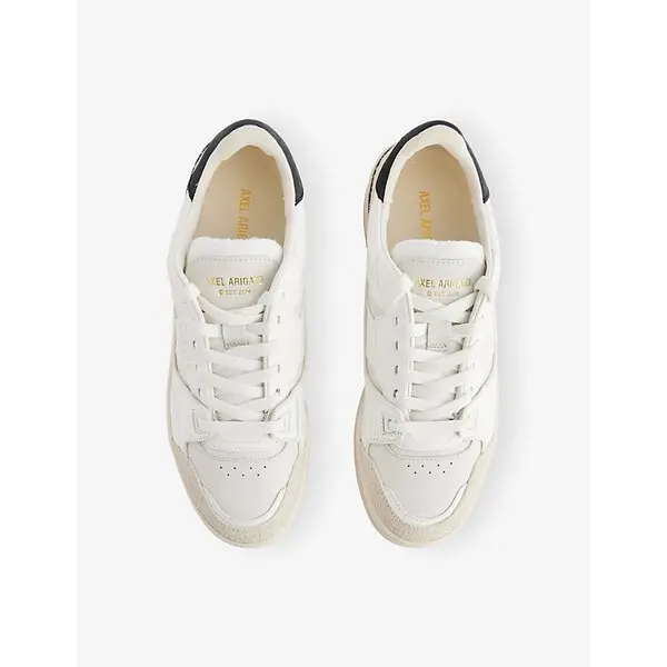 Axel Arigato Clay Leather And Suede Trainers