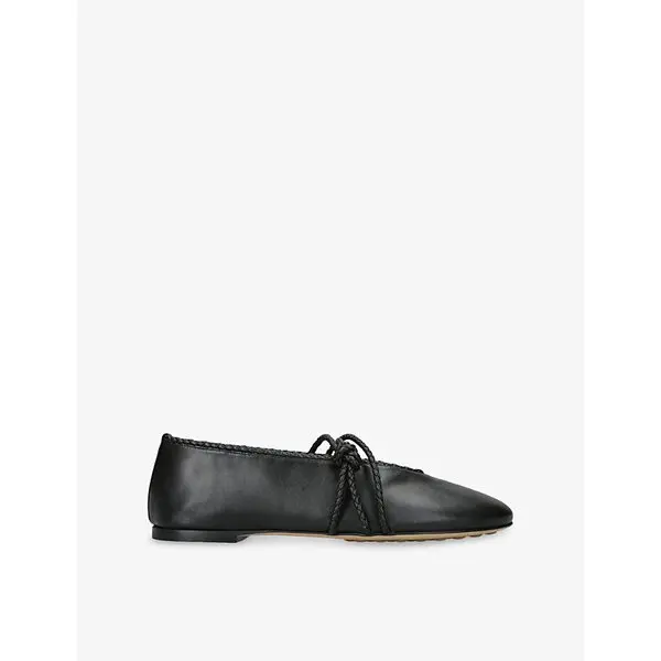 Bottega Veneta Leather Ballerinas