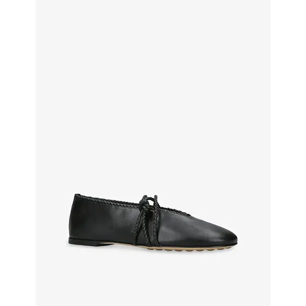 Bottega Veneta Leather Ballerinas