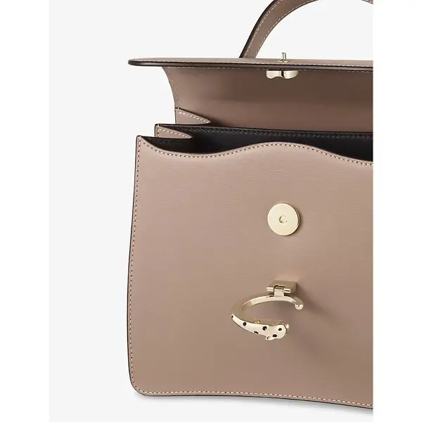 Cartier Panthère De Top-handle Bag - Beige