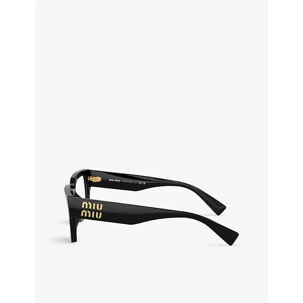 Miu Miu Rectangle Acetate Eyeglasses