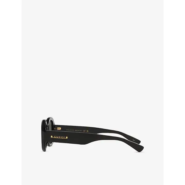 Gucci Gg1587s Oval-frame Sunglasses