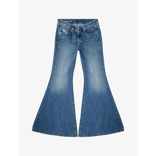 DIESEL® 1970 D-bleess Flared Low-rise Jeans - 01