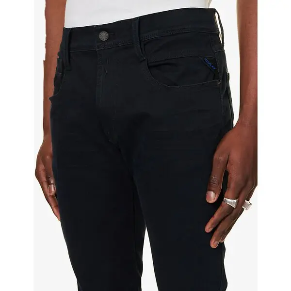 REPLAY Anbass Hyperflex Slim-fit Stretch-denim Jeans